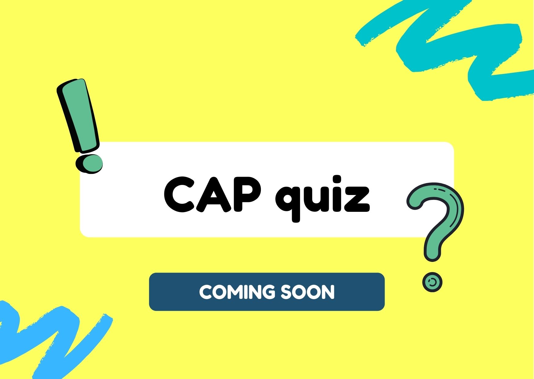 Coming soon: CAP quiz - Friends Of the Earth Malta