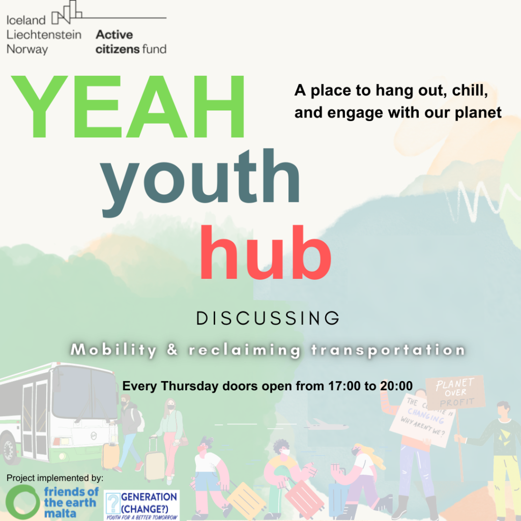 YEAH Youth Hub - Friends Of the Earth Malta