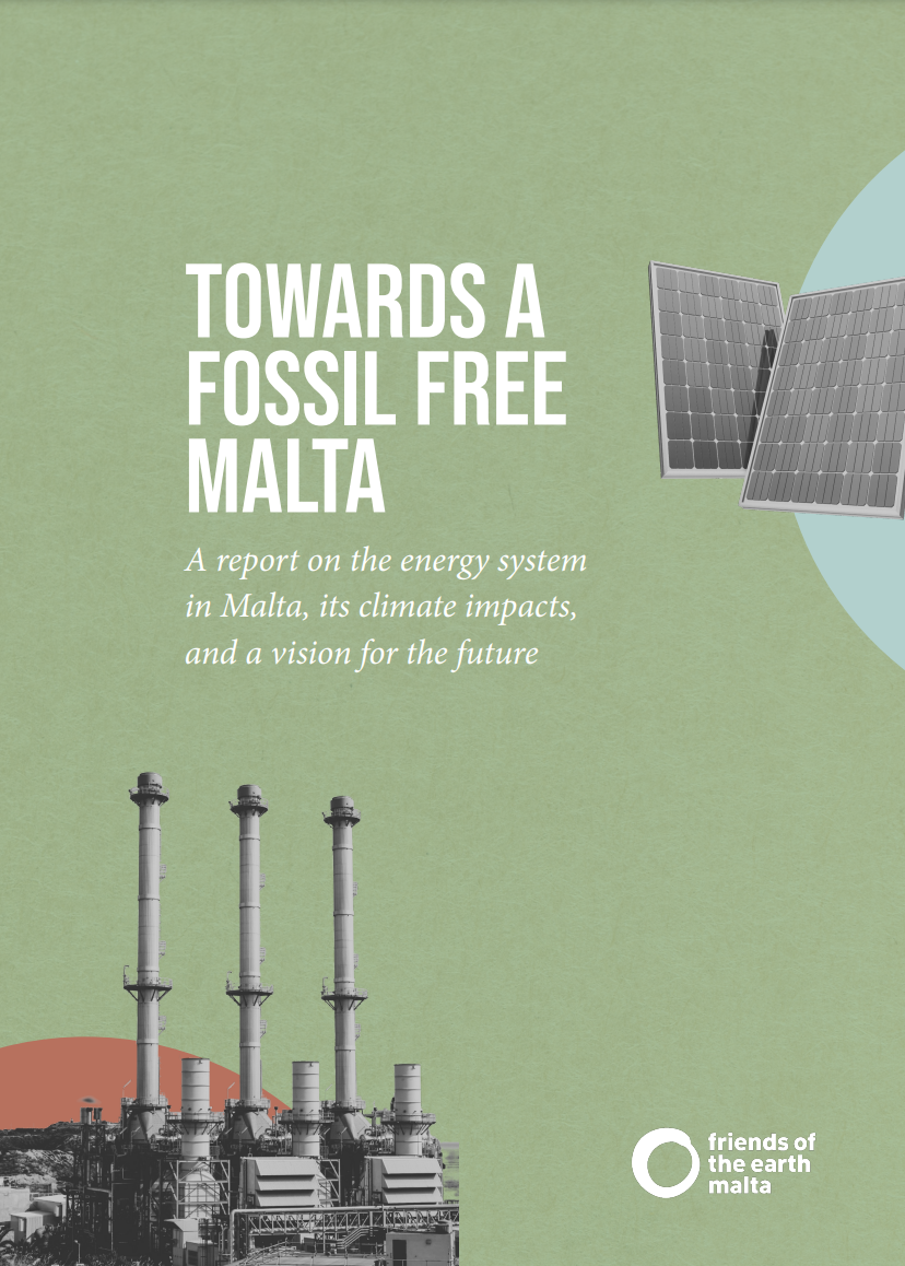 Climate report: Towards a fossil free Malta - Friends Of the Earth Malta